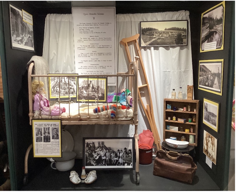 New Solarium Display - Mill Bay / Malahat Historical Society